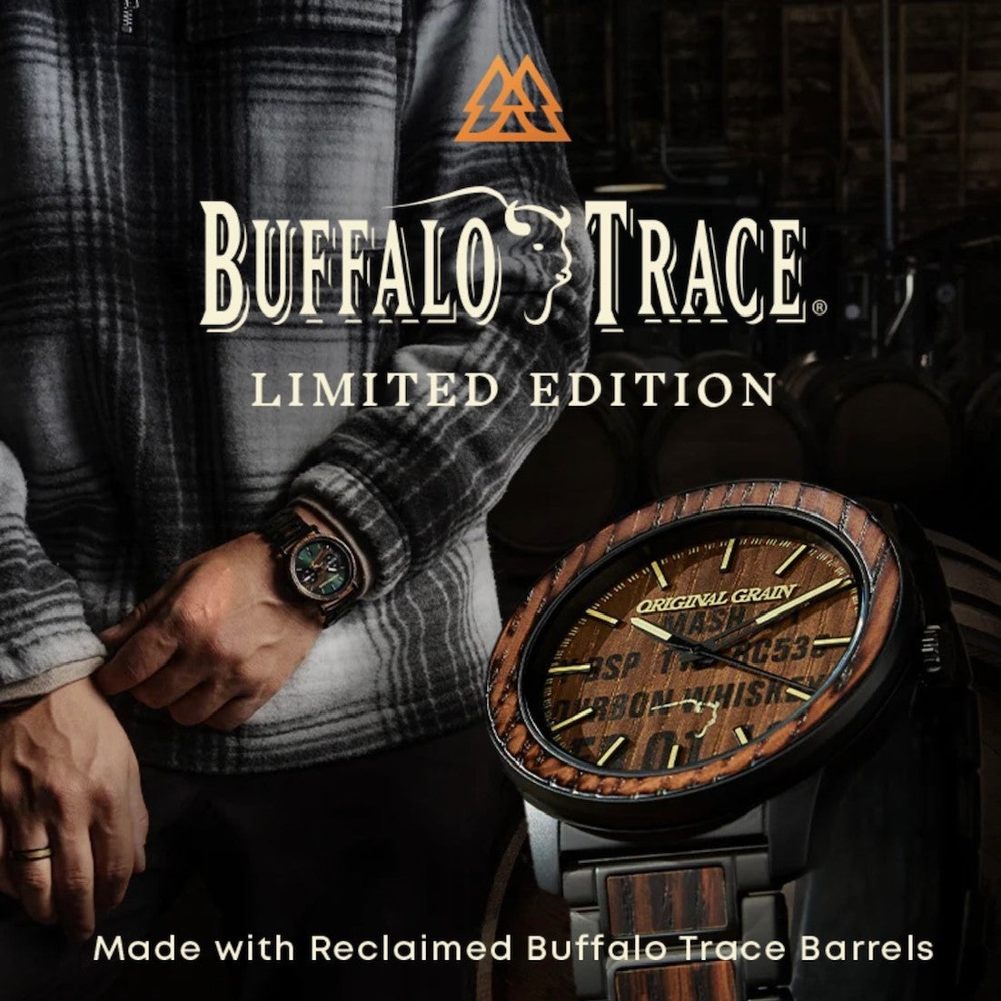 Limited Editon『ORIGINAL GRAIN × BUFFALO TRACE』 with reclaimed Buffalo ...